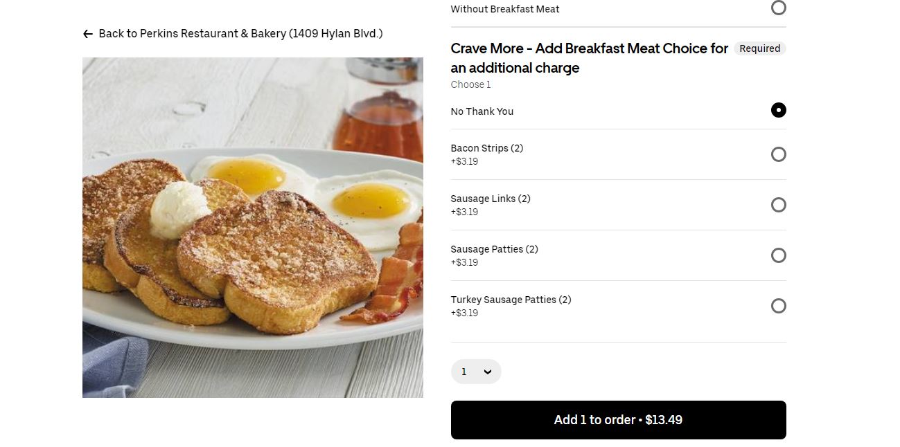 Perkins Menu With Prices [Latest January 2024]
